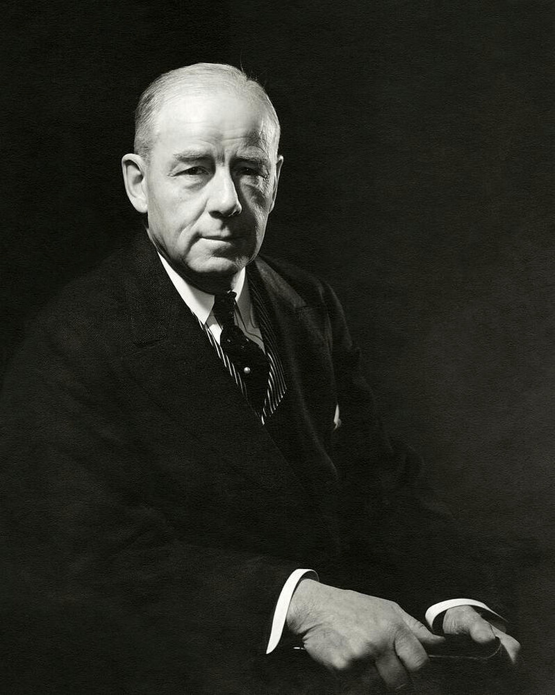 Портрет Томаса В. Ламонта, 1932 г. Фотограф Эдвард Стайхен / Фото ...