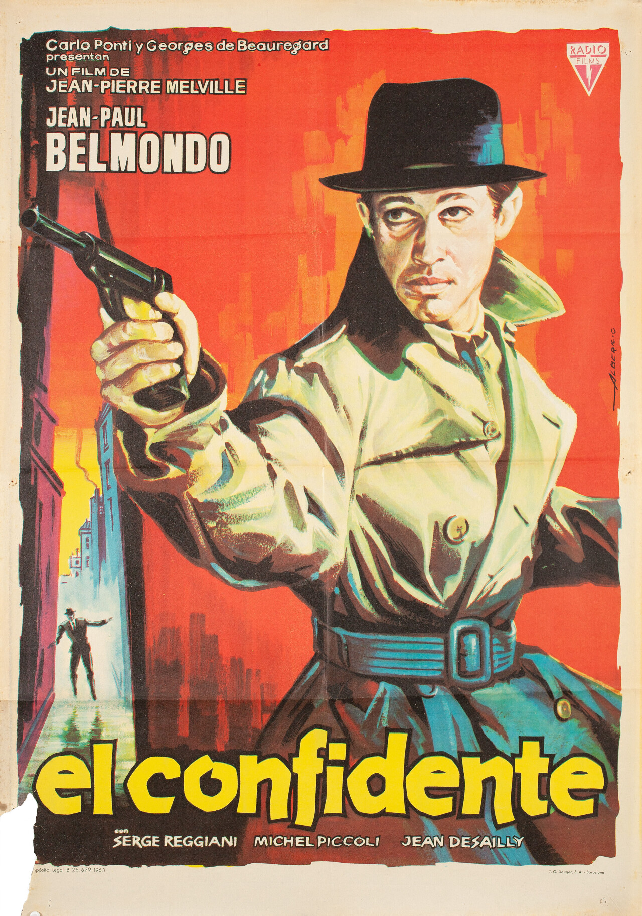 Стукач (Le Doulos, 1962), режиссёр Жан-Пьер Мельвиль, художественный ...