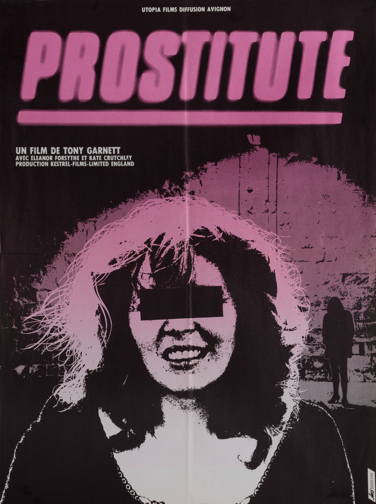 Проститутка (Prostitute, 1980), режиссёр Тони Гарнетт, французский постер к фильму, 1980 год