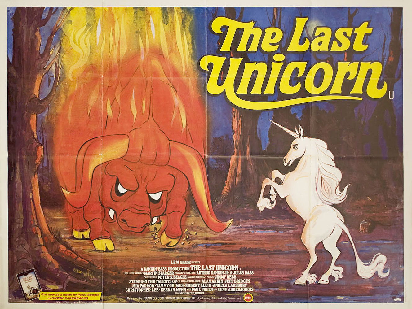 Последний единорог The Last Unicorn 1982 режиссёр Жюль Басс