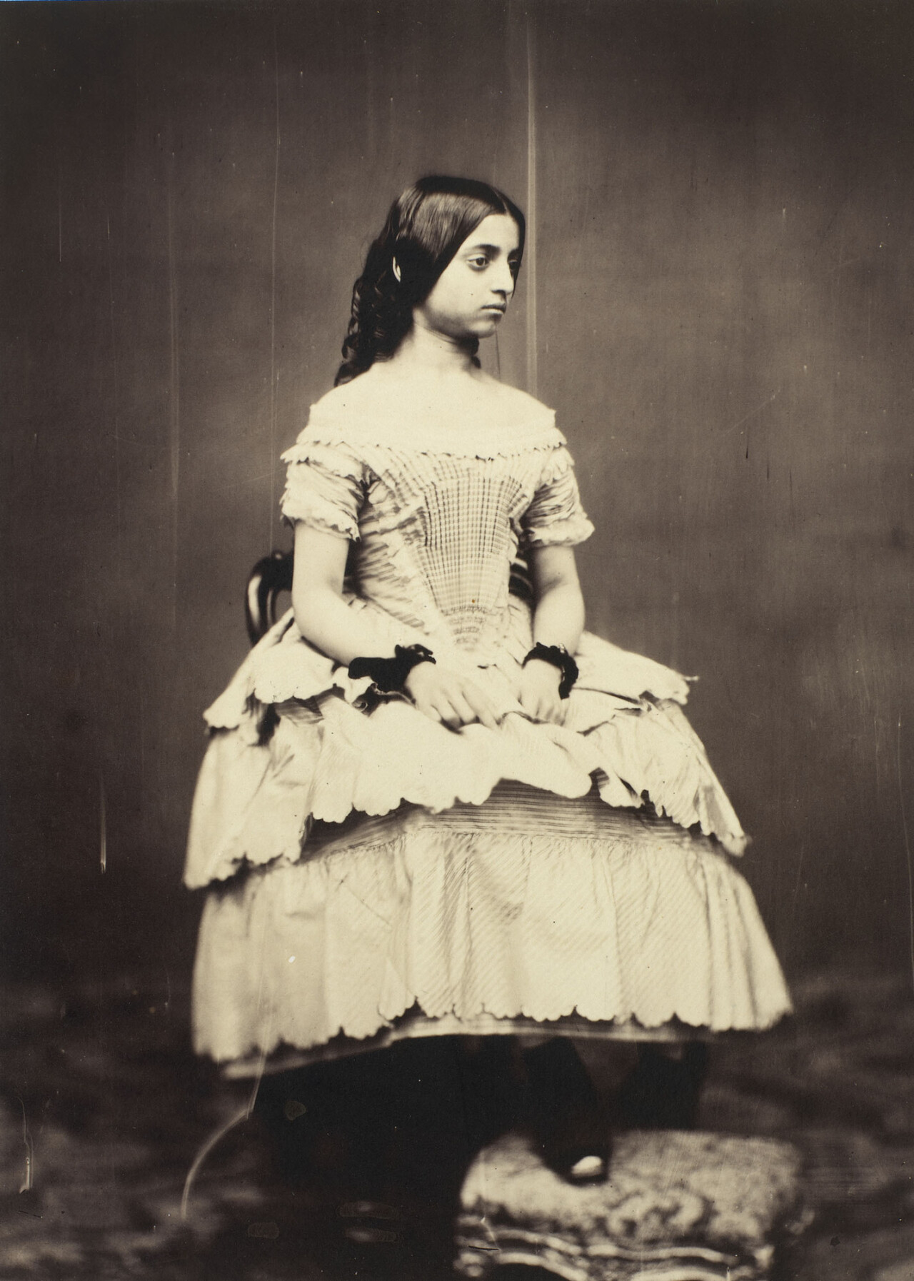 Принцесса Виктория Гурамма (Princess Victoria Gouramma), 1854. Фотограф ...